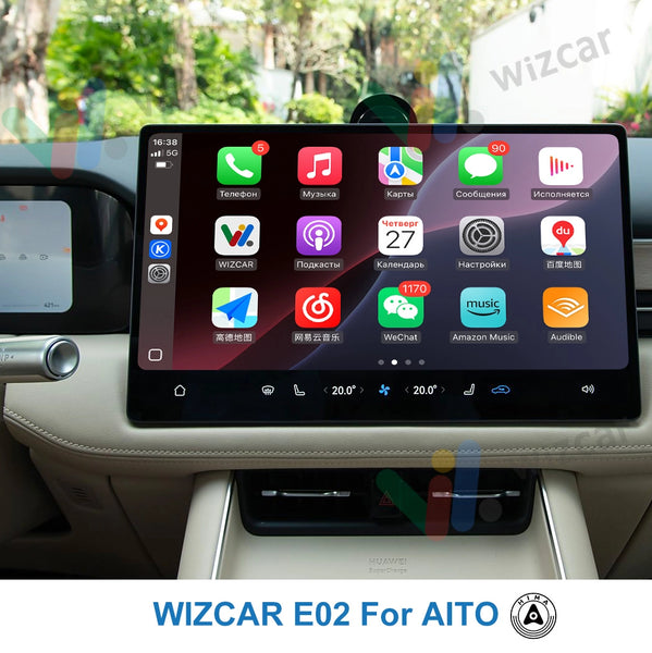 AITO M5 M7 M8 M9 WIZCAR E02 Google Waze Map Spotify Music Multilingual